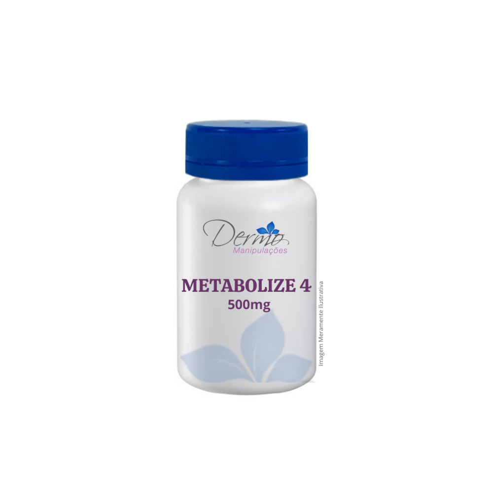 Metabolize 4 500mg - Equilíbrio Nutricional - Dermo Manipulações