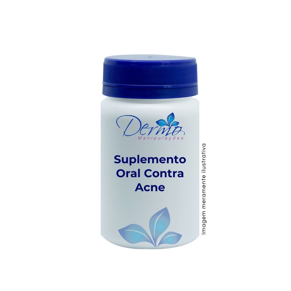 Suplemento oral contra acne - Dermo Manipulações
